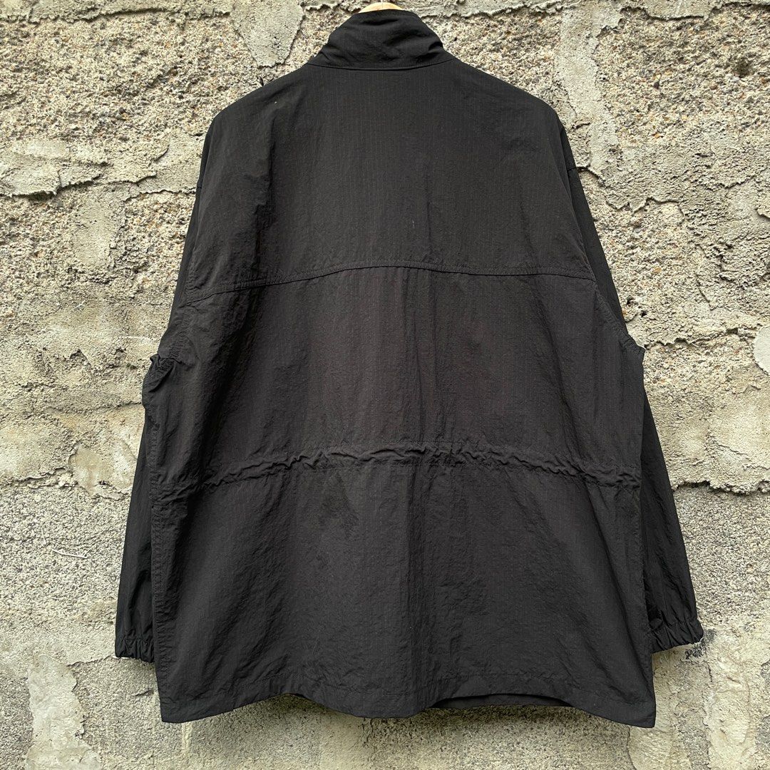 GU Uniqlo - Black Multipocket Nylon Field Jacket, Men's Fashion, Coats ...
