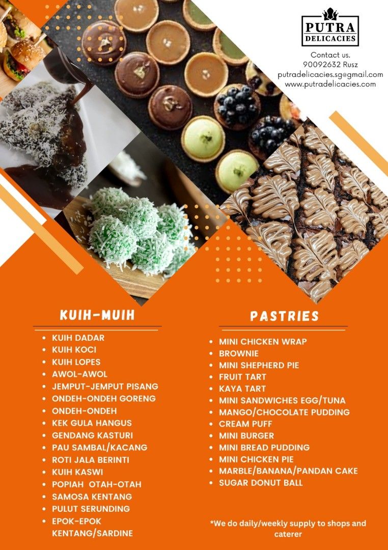 Halal Kuih & Pastries, Food & Drinks, Local Eats on Carousell
