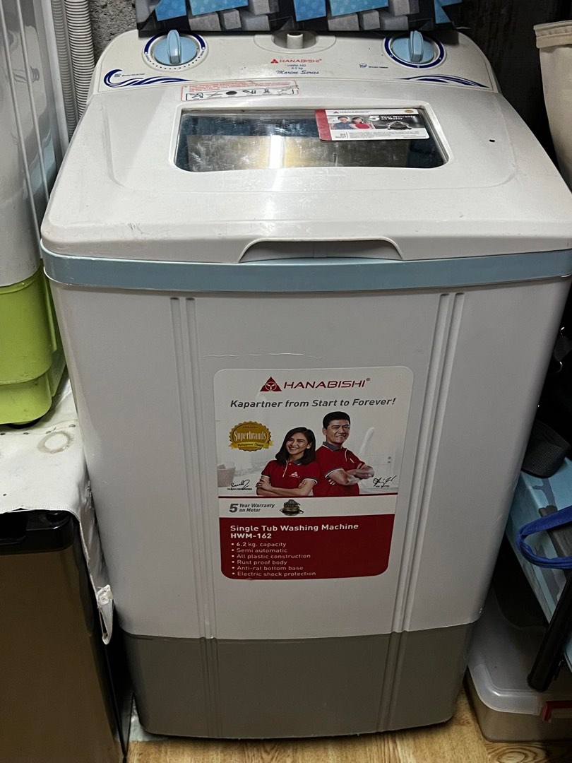 Hanabishi Washing Mashine and Astron Marine Series Dryer, TV & Home ...
