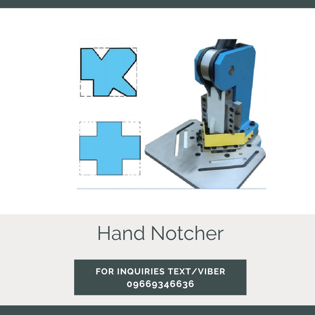 Hand Notcher, Commercial & Industrial, Industrial Equipment on Carousell