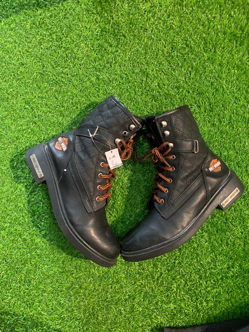 HARLEY DAVIDSON BOOT, Men's Fashion, Footwear, Boots on Carousell