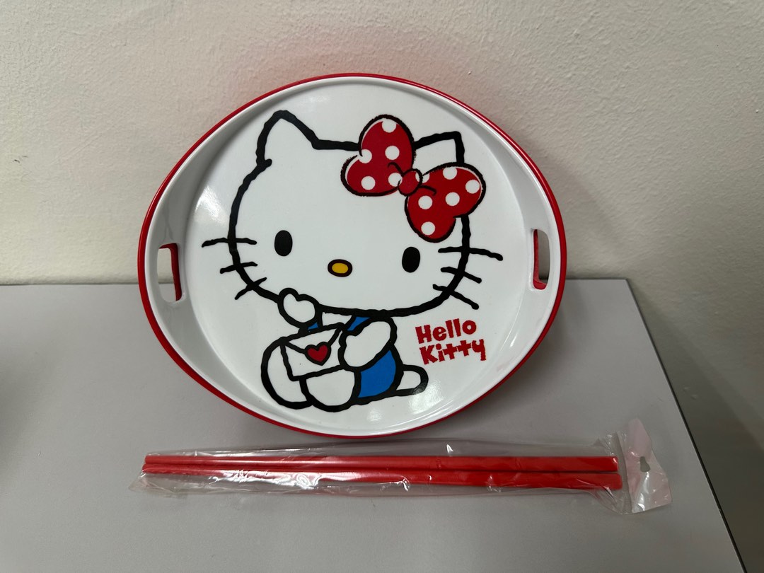 Hello Kitty Bowl Set, Furniture & Home Living, Kitchenware & Tableware ...