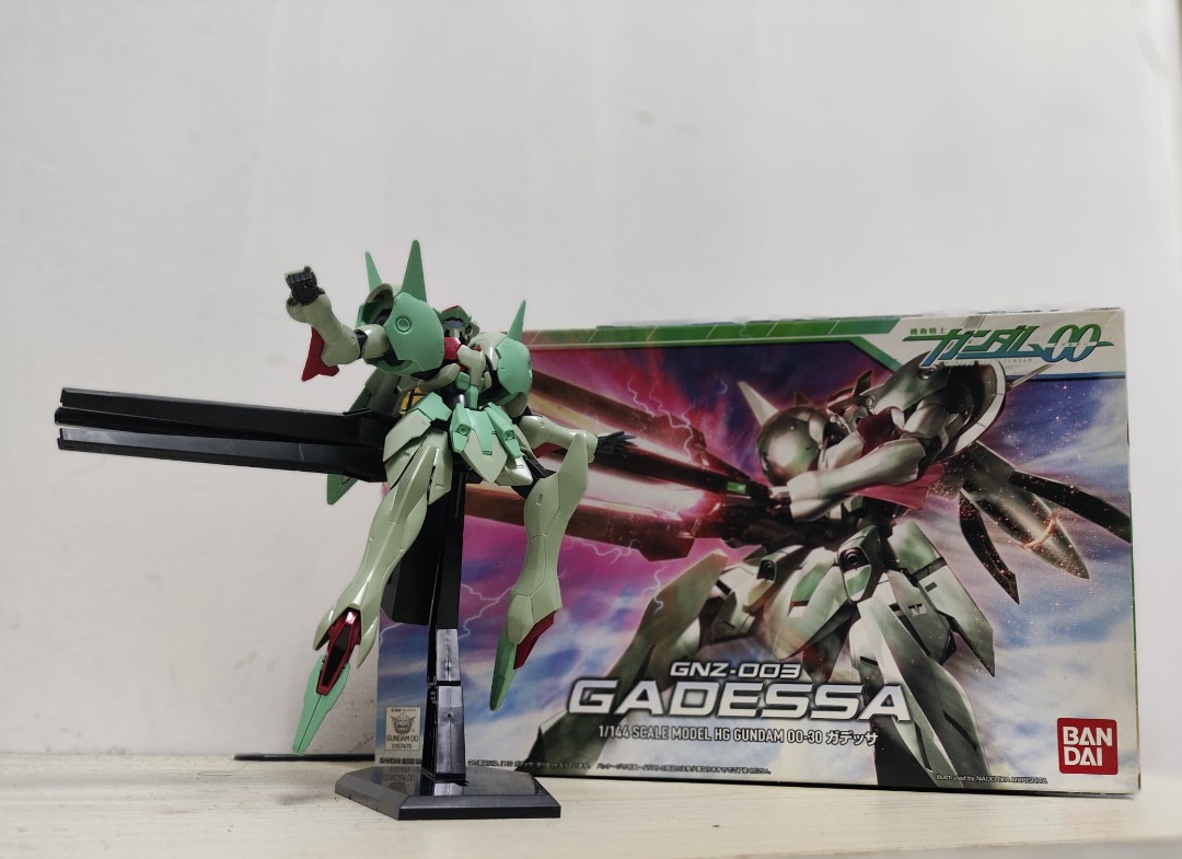 HG 1/144 GADESSA GNZ-003 Plastic Model "Mobile Suit Gundam 00", Hobbies ...