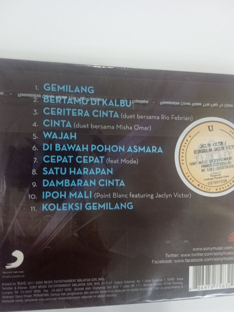 Jaclyn victor album dijual, vcd MTV karaoke, Hobbies & Toys, Music ...