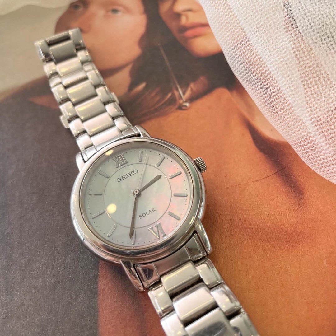 Jam tangan seiko solar, Antik, Jam & Perhiasan di Carousell