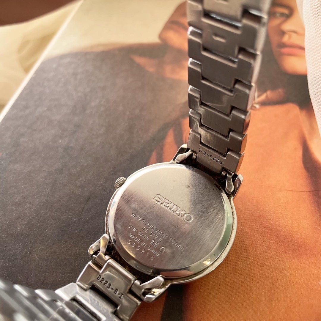 Jam tangan seiko solar, Antik, Jam & Perhiasan di Carousell