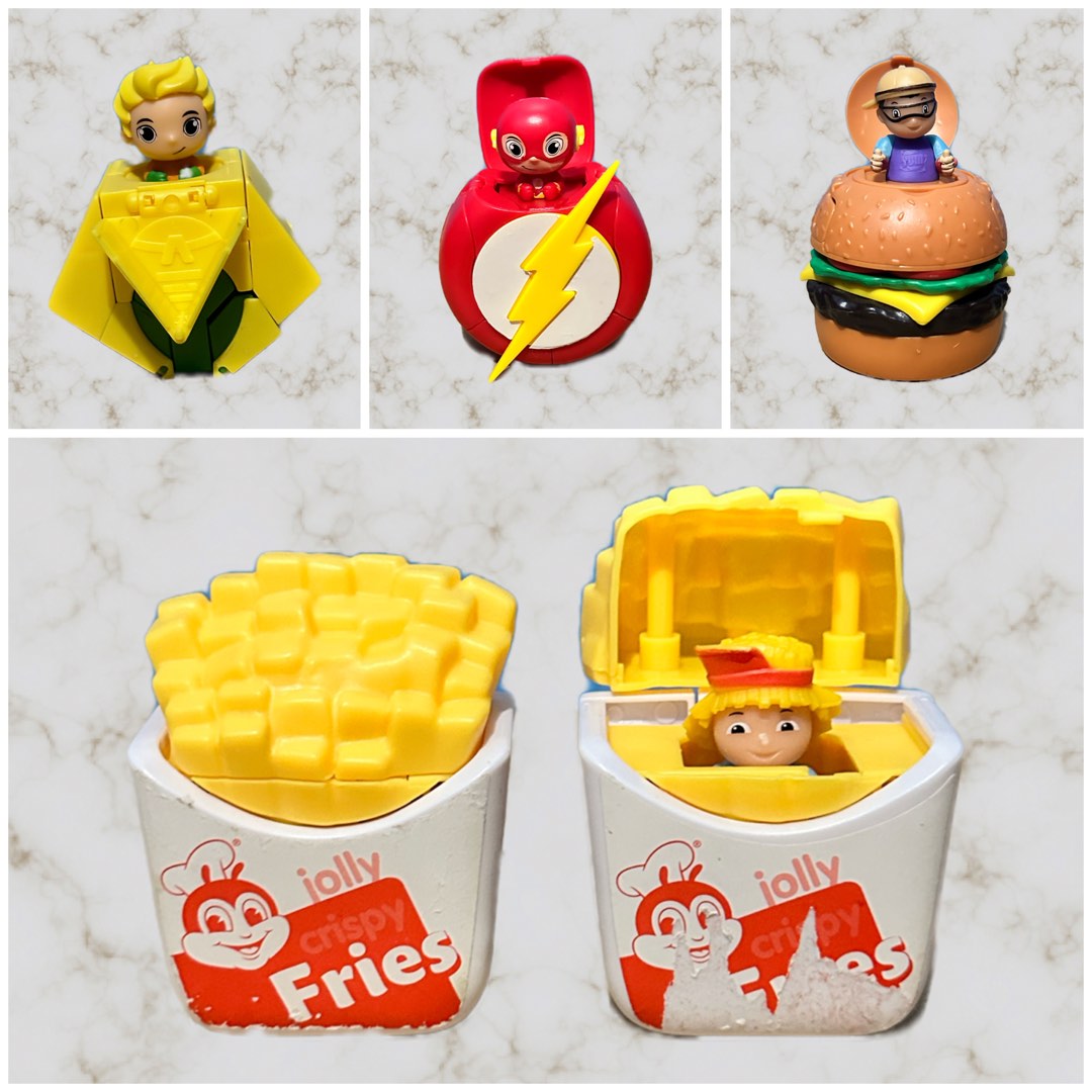 Jollibee Kiddie Meal Toys, Hobbies & Toys, Toys & Games on Carousell