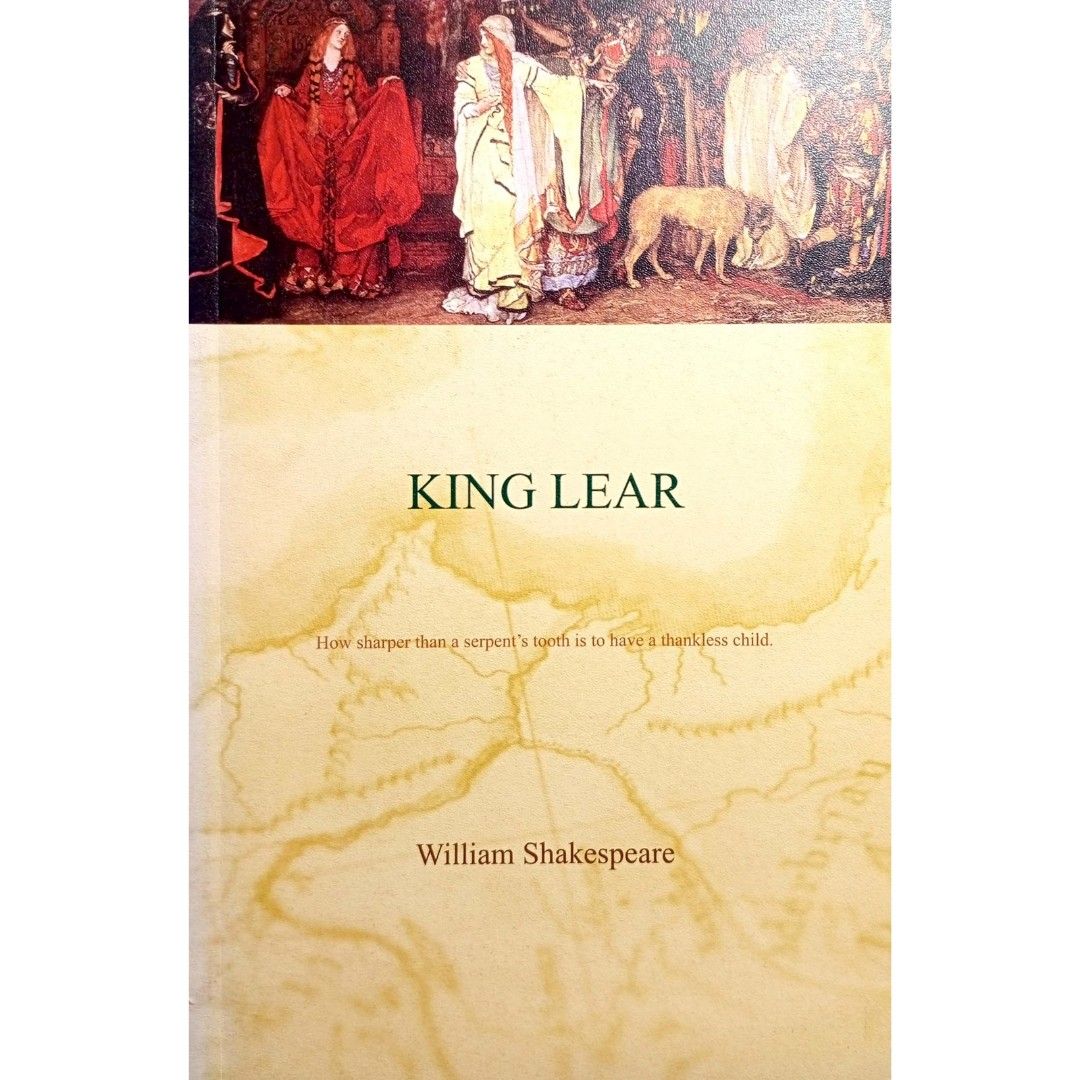 KING LEAR | William Shakespeare |Original Script | Shakespearean ...