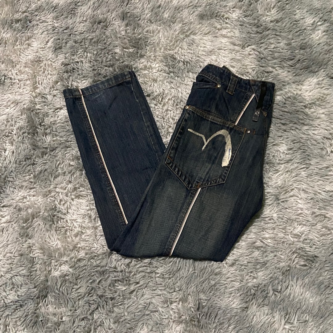 Korse Japanese Jeans (Evisu Design), Men's Fashion, Bottoms, Jeans on ...