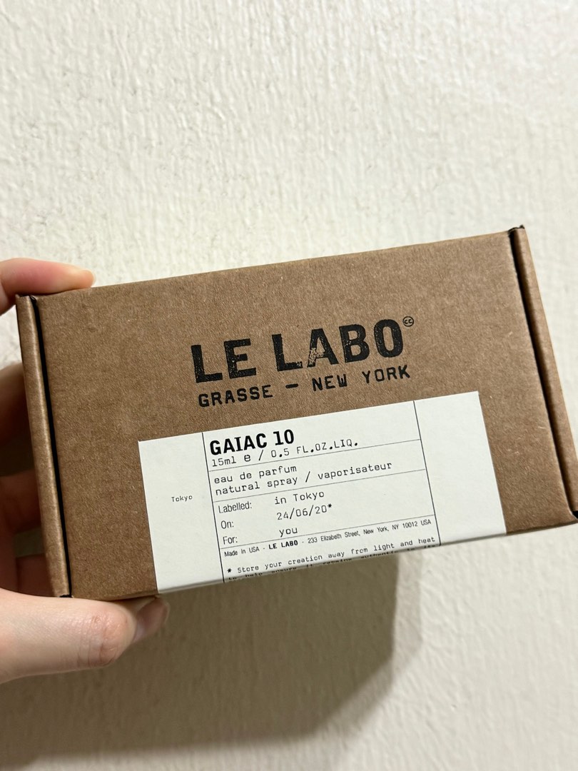 Le Labo Gaiac 10 EDP 15ml, Beauty & Personal Care, Fragrance & Deodorants on Carousell