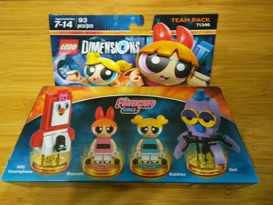 LEGO Powerpuff Girls Minifigures set Dimensions Team Packs, Hobbies ...