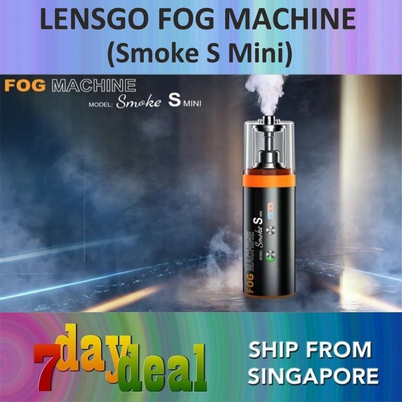 LENSGO 15W HANDHELD FOG MACHINE - Smoke S Mini (Dry Ice Effects for ...