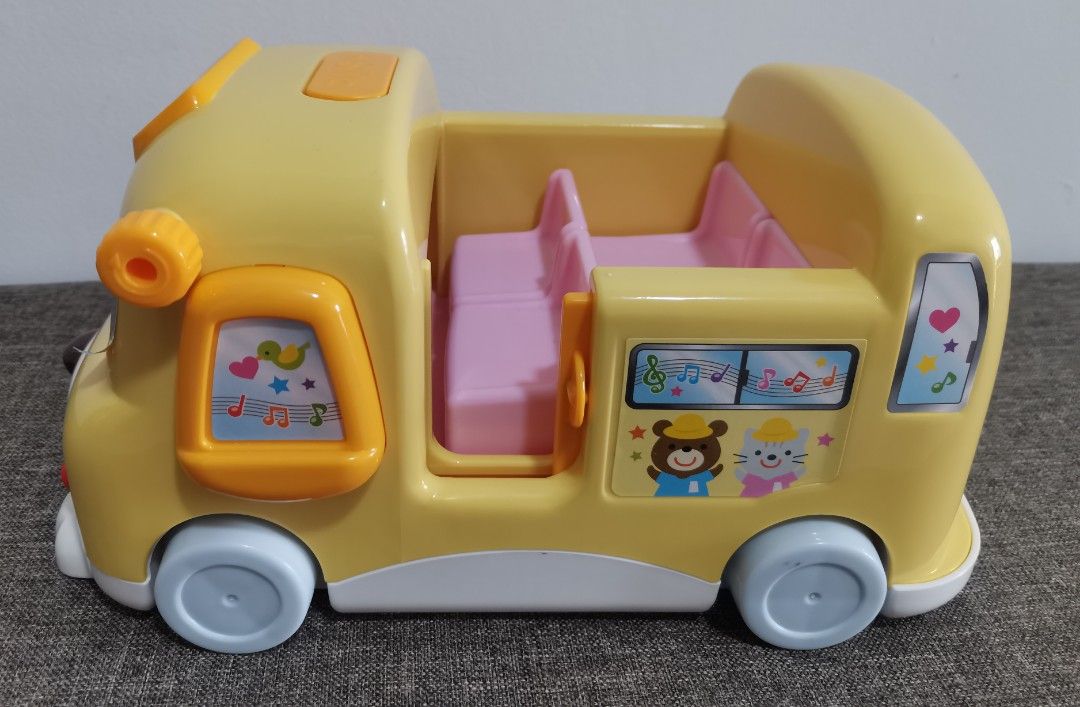 Licca Doll Children School Bus, Hobbies & Toys, Toys & Games on Carousell