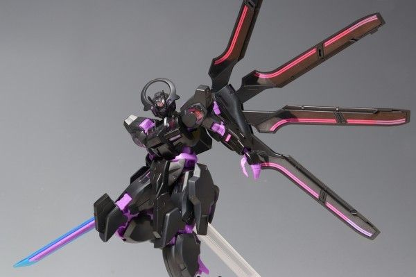 Limited Gundam schwarzette Recirculation color neon purple high grade ...