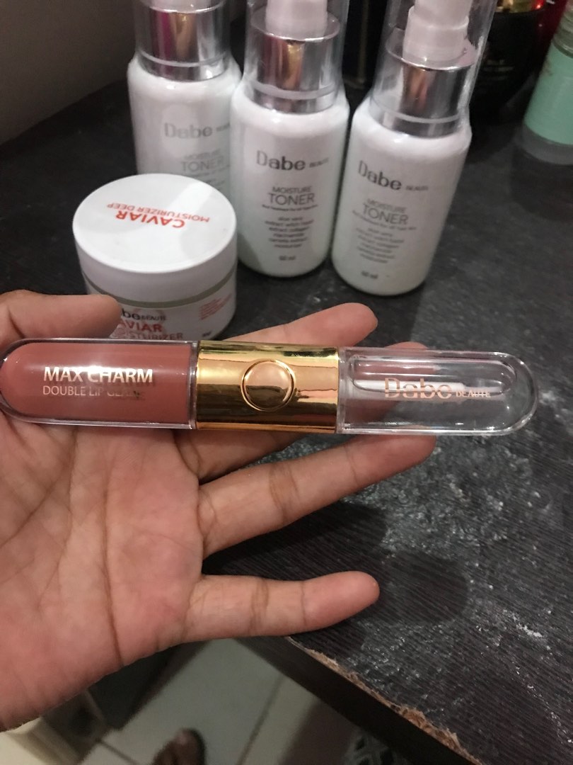 Lipcream+lipserum dabe beauty, Kesehatan & Kecantikan, Rias Wajah di ...