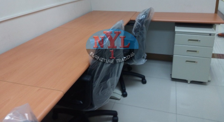 Long L Type Table, Office Furniture, Manager Table, Boss Table ...