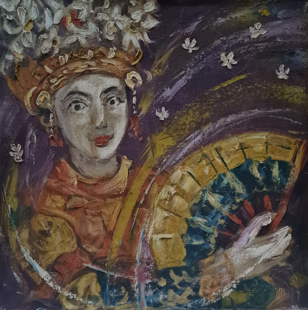 Lukisan Penari Bali I Karya Archimeda 2003, Perabotan Rumah di Carousell