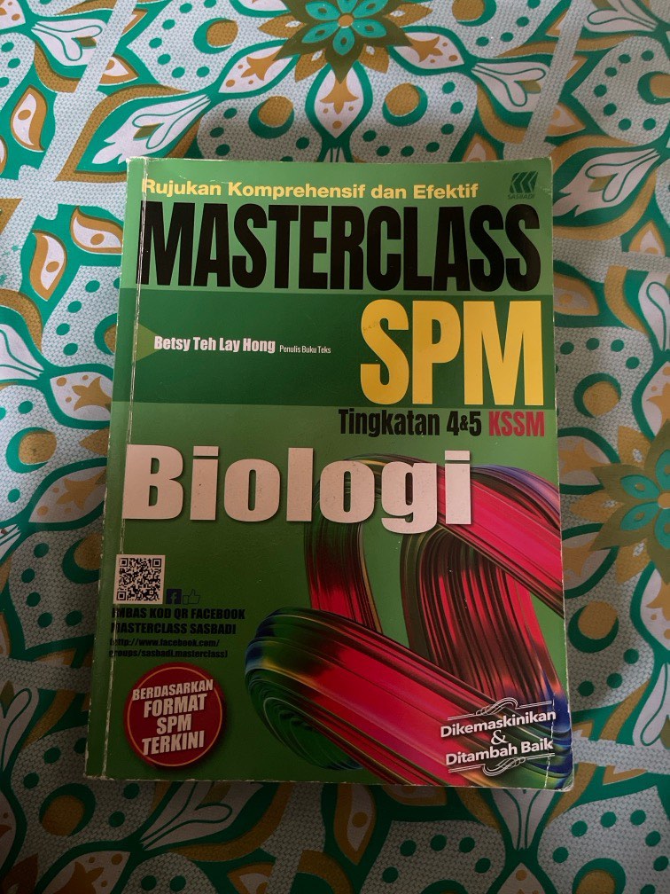 MASTERCLASS SPM BIOLOGY, Hobbies & Toys, Books & Magazines, Assessment ...