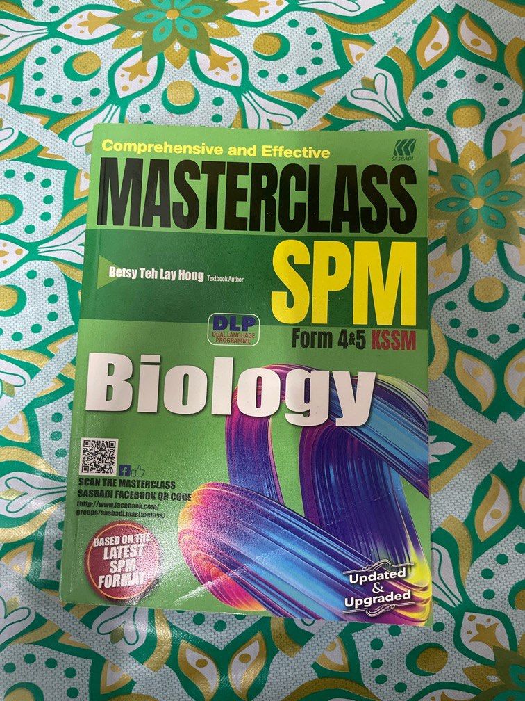 MASTERCLASS SPM BIOLOGY (DLP), Hobbies & Toys, Books & Magazines ...