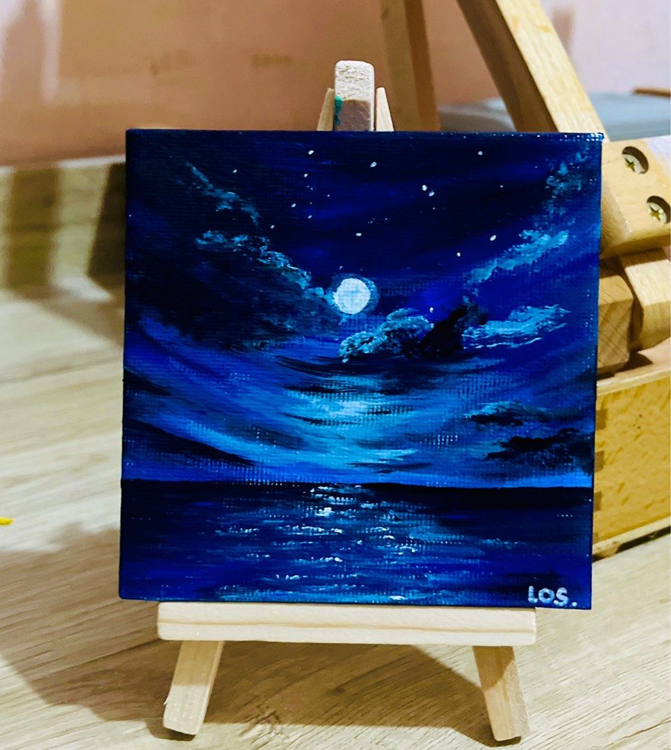 Mini Canvas Painting, Hobbies & Toys, Stationary & Craft, Art & Prints ...