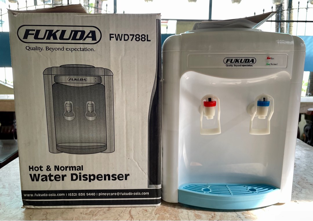 Mini Water Dispenser Fukuda FWD788Le, TV & Home Appliances, Kitchen ...