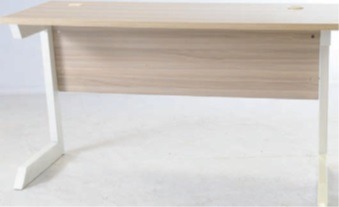 Modest Study Table, Office Furniture, Free Standing, Office Partition ...