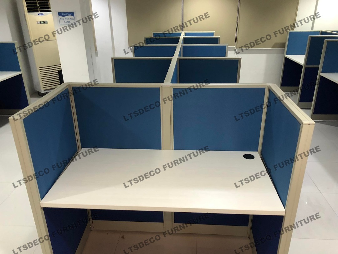 modular office partition furniture workstation tables, Furniture & Home ...