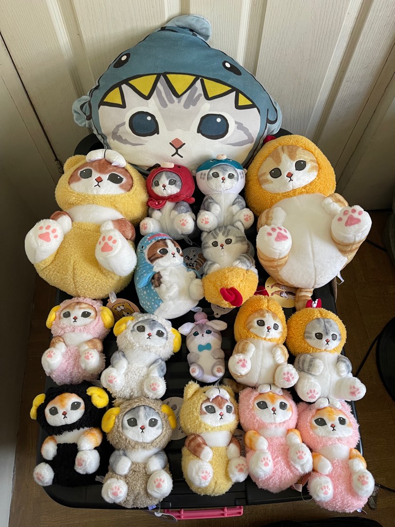 Mofusand Cat plush/mascot, Hobbies & Toys, Toys & Games on Carousell