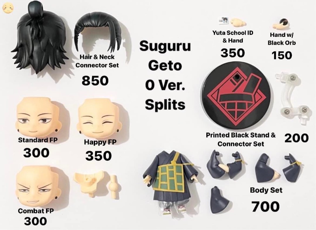 Nendoroid Suguru Geto 0 Ver. Splits, Hobbies & Toys, Toys & Games on ...