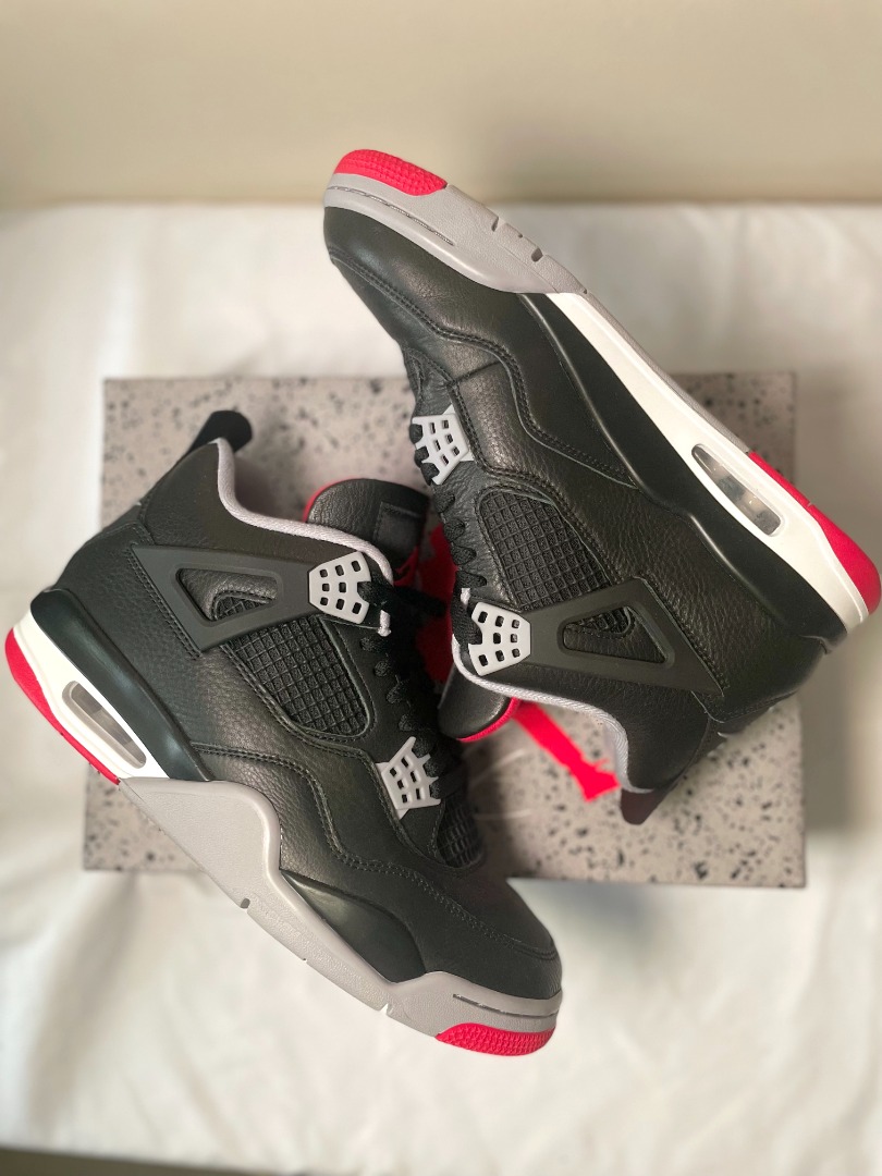 Nike Air Jordan 4 Retro 'Bred Reimagined' (2024), Men's Fashion ...