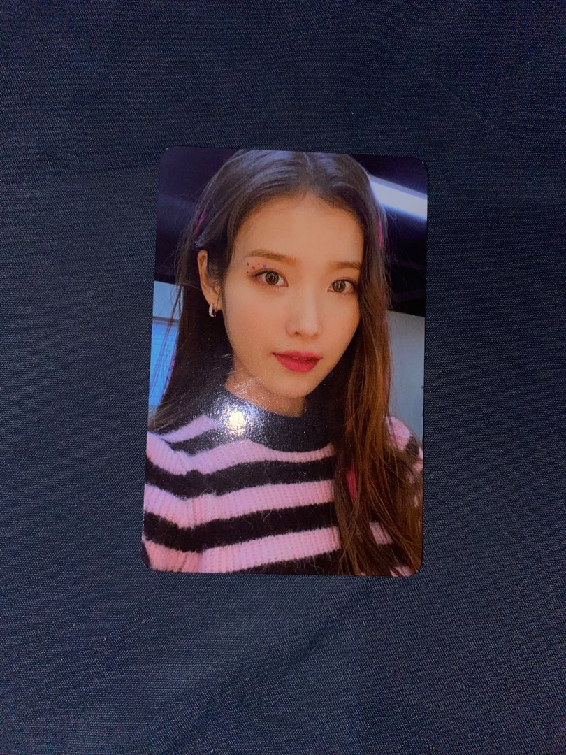 OFFICIAL IU Photocard IU Celebrity Photocard #9, Hobbies & Toys ...