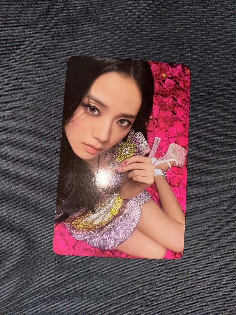 OFFICIAL Jisoo Photocard Jisoo Solo Photocard Blackpink Photocard #3, Hobbies & Toys ...