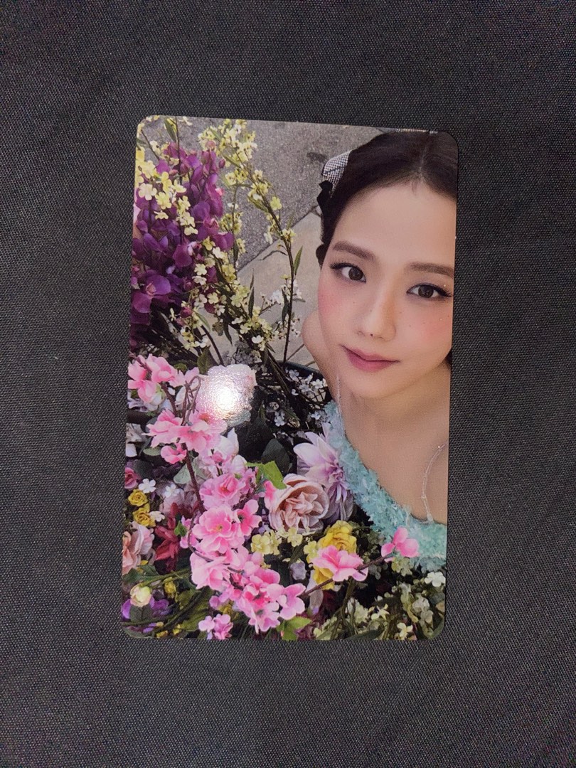 OFFICIAL Jisoo Photocard Jisoo Solo Photocard Blackpink Photocard #6 ...