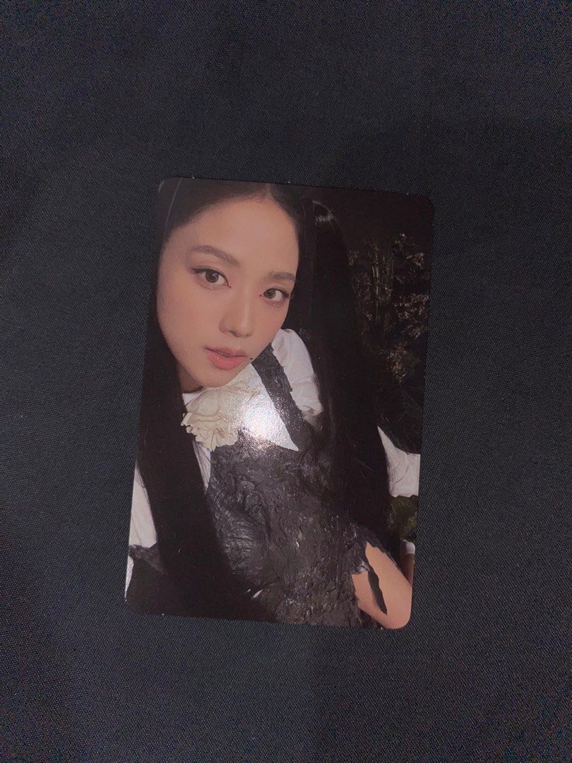 OFFICIAL Jisoo Photocard Jisoo Solo Photocard Blackpink Photocard #7 ...