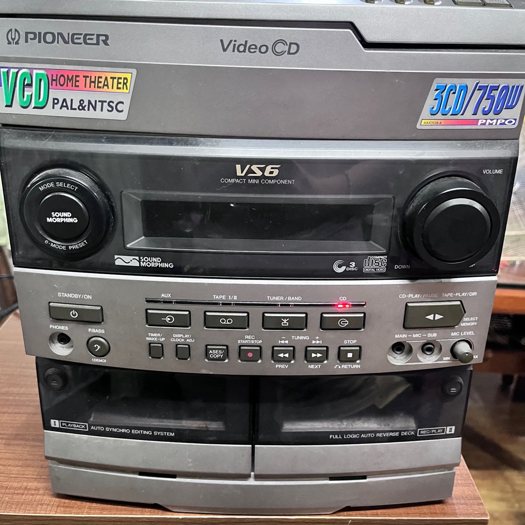 Pioneer VCD Component VS6, Hobbies & Toys, Music & Media, CDs & DVDs on ...