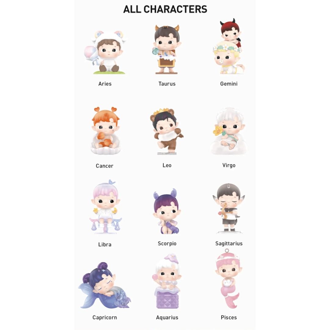 Pop Mart Hacipupu The Constellations Series, Hobbies & Toys, Toys ...