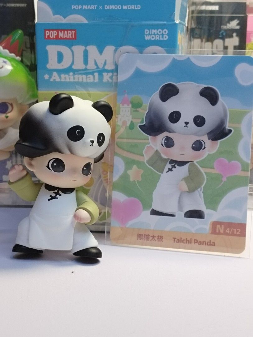 POPMART Dimoo Taichi Panda, Hobbies & Toys, Toys & Games on Carousell