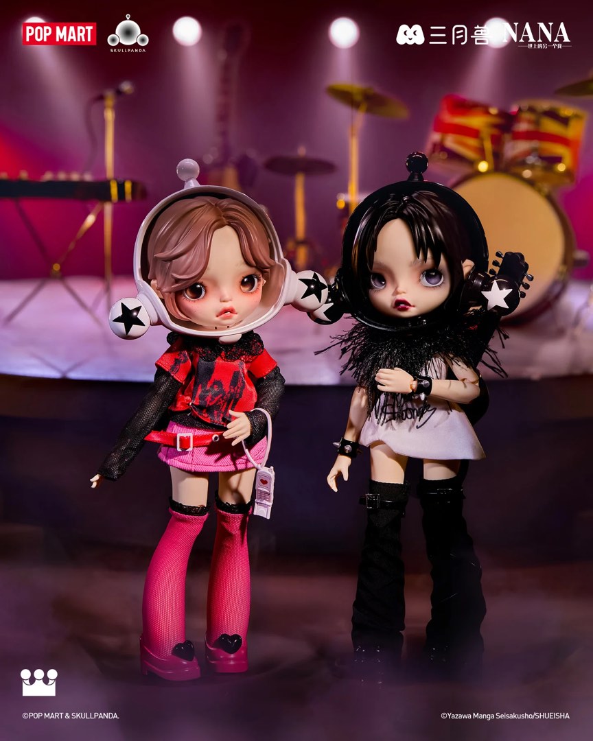 [Set of 2 ] Popmart Exclusive Skullpanda x Nana BJD Ball, Hobbies ...