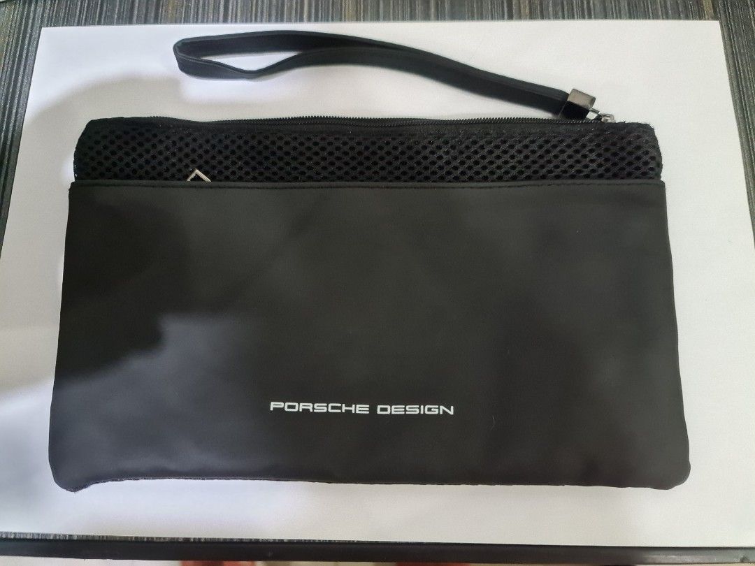 Porsche Design Amenity Kit Purse, Luxury, Bags & Wallets on Carousell