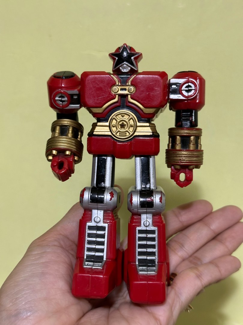 Power Rangers Red Battle Zord Zeo Megazord, Hobbies & Toys, Toys ...
