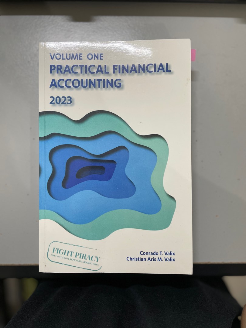 Practical Financial Accounting Volume 1 - Valix (2023 ed), Hobbies ...