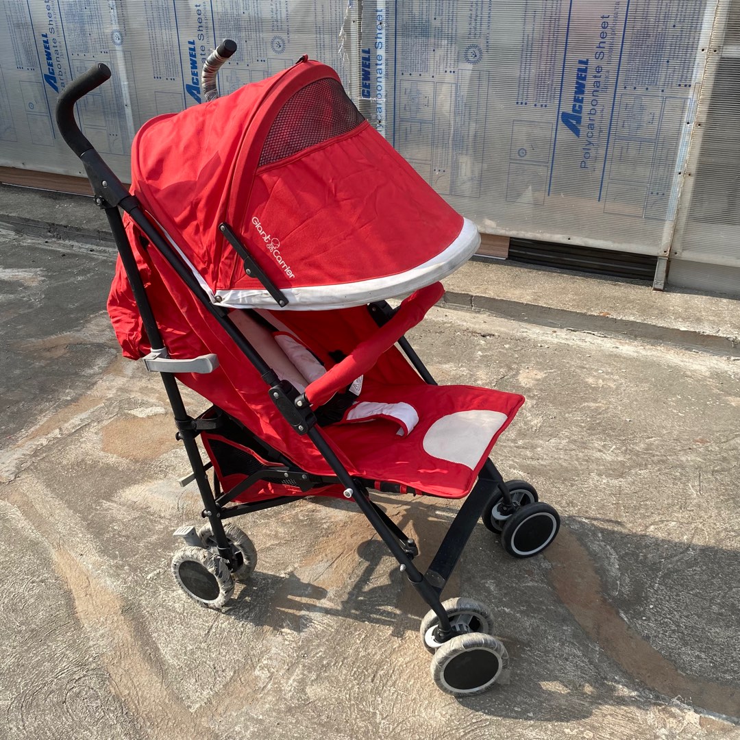 Pre-loved Stroller - Lightly Used - Giant Carrier, Babies & Kids, Going ...