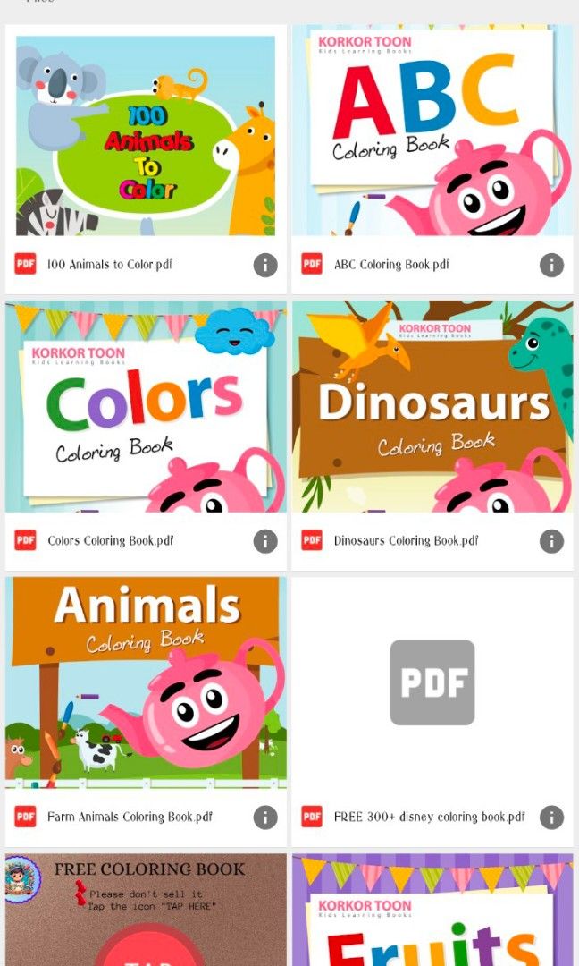Printable Digital Learning Materials for Kids, Hobbies & Toys ...