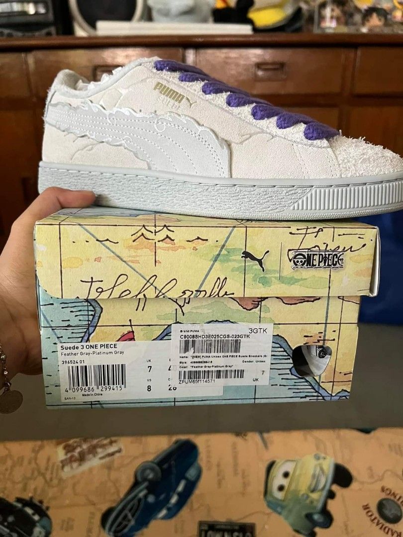 Puma x One Piece (Luffy), Women's Fashion, Footwear, Sneakers on Carousell