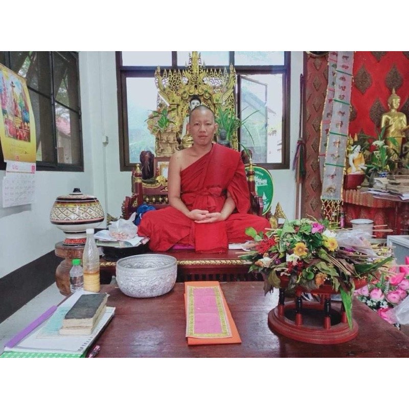 🔥Rare item稀少佛牌- Phra Khun Pean坤平佛lang Kumanthong古曼童-Phra Archan Boomma ...