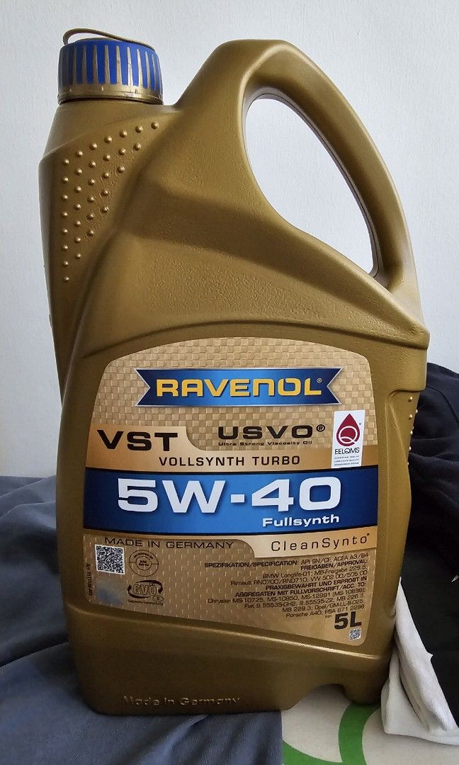 Ravenol VST 5w40 Fully Syn, Auto Accessories on Carousell