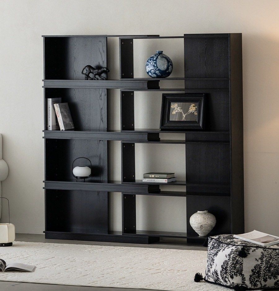 ROGERIO Extendable Solid Wood Display Shelf, Furniture & Home Living ...