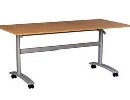 Rolling Rectangular Table, Office Furniture, Free Standing, Office ...