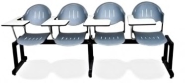 Row Seating W/ Tablet, Waiting Chair, Guest Chair, Airport Gang Chair ...