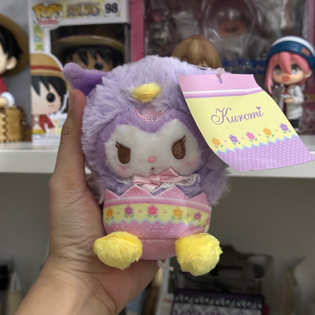 Sanrio Kuromi Easter Egg 2023 Japan Charm Mascot Plush, Hobbies & Toys ...